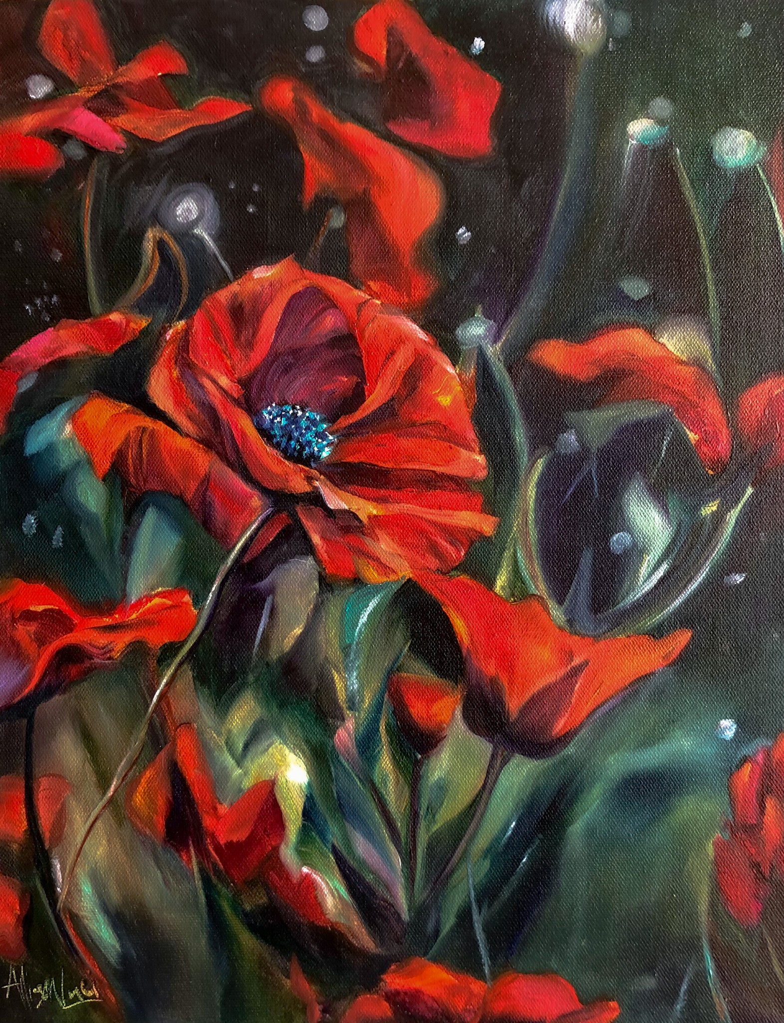 Hope Whispers Original Oil Painting 14” x 18” on Canvas – Allie for the ...